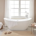Vanity Art 71" x 32" Acrylic Freestanding Bathtub Contemporary Soaking ...