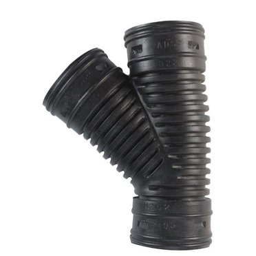 ADVANCED DRAINAGE SYSTEMS 0490AA 4" 90DEG Drain Elbow - Walmart.com
