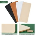 4Pcs 4 Colors Rectangle Felt Bag Bottom for Knitting Bag Women Bags ...