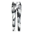 Reebok Womens Printed Evolution High Rise 7 8 Leggings With Side