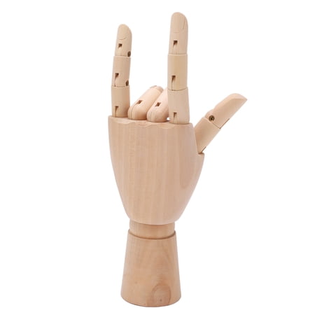 Wooden Hand, Rotation Joint Professional Model Hand Model Human Body ...