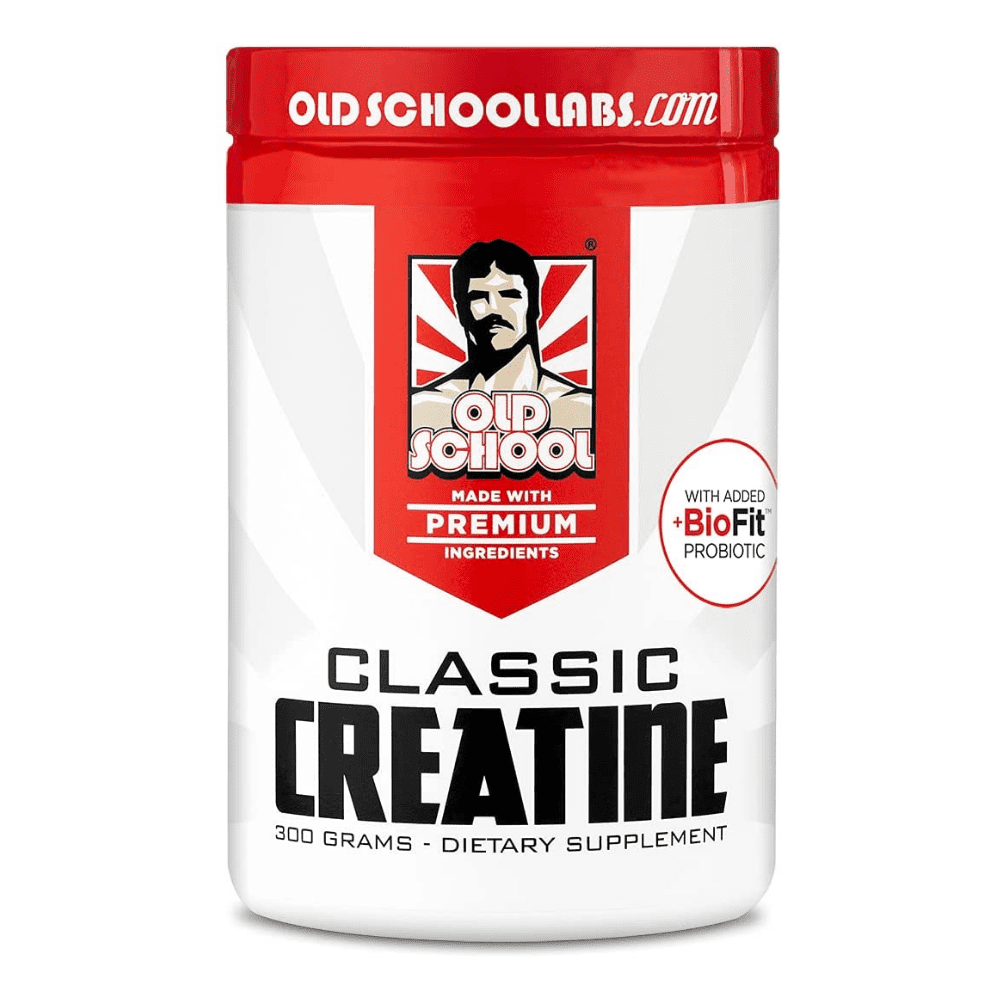 Old School Labs Classic Creatine - Probiotic Creatine Supplement - Post ...