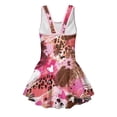 COEQINE Pretty Swim Dress for Girls, One Piece Bathing Suit with Flowy ...