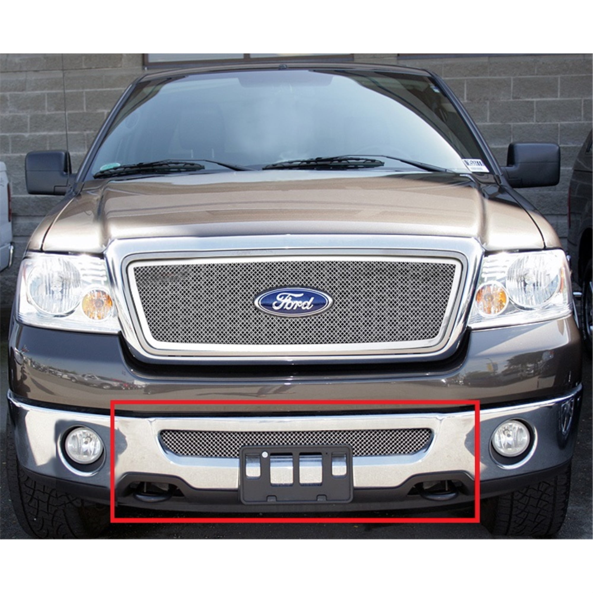 2006-2008 Ford F-150 Stainless Steel Polished Finish 1.8 Mm Wire Mesh ...