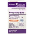 Dr. Reddy's Allergy, Fexofenadine Hydrochloride , 180 mg, 100 Count ...