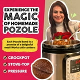 EZ Bombs Pozole Bomb Seasoning, Authentic Mexican Soup Mix with Real ...