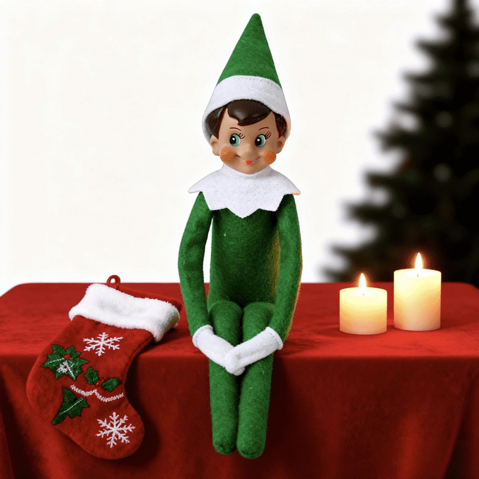 Click here for Toome Christmas Posable E L F Doll - 30x5cm Festiv... prices