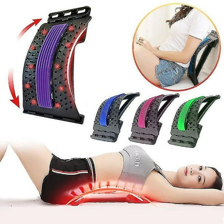 Magnetotherapy Multi-level Adjustable Back Massager Stretcher Waist ...