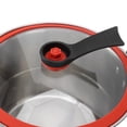 Riousery Micro Pressure Pot 7.4 Qt Double Ear Stainless Steel Explosion ...