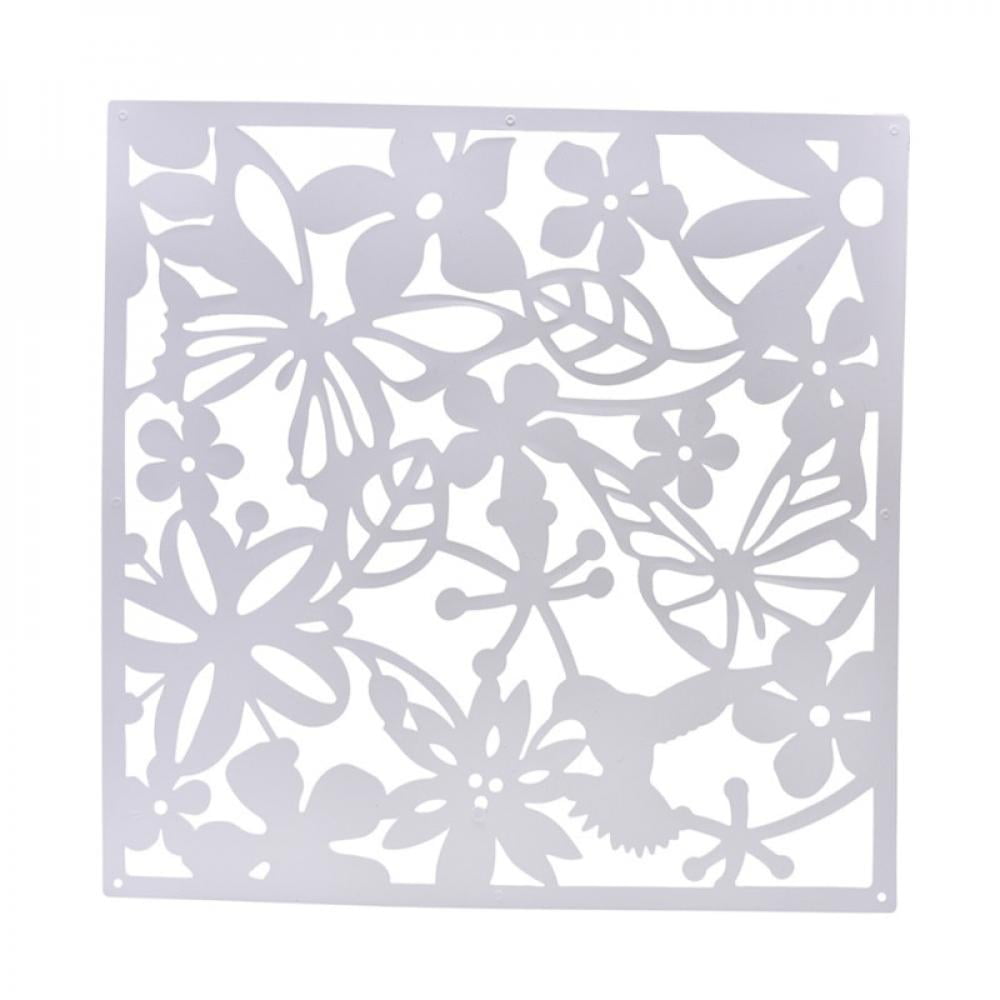 40x40cm Hollow Hanging Waterproof Stickers Screen Partition Decorative ...