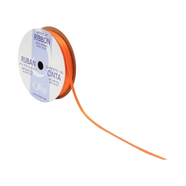 Offray Ribbon, Royal Blue 3/8 inch Single Face Satin Polyester Ribbon ...