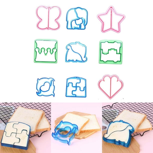 Colorful Sandwich Cutter Bread Crust Cutter Vegetables Fruits Cutter ...