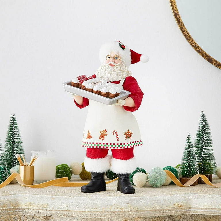 Black Reindeer Christmas Decoration Fabriche Santa With Oversized Candy ...