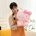 Sanrio Pink Hello Kitty Doll Plushies Sakura Kt Cat Plush Toy Girl'S ...