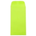JAM Paper #7 Coin Envelopes, 3 1/2 x 6 1/2, Lime Green, 50 per Pack ...