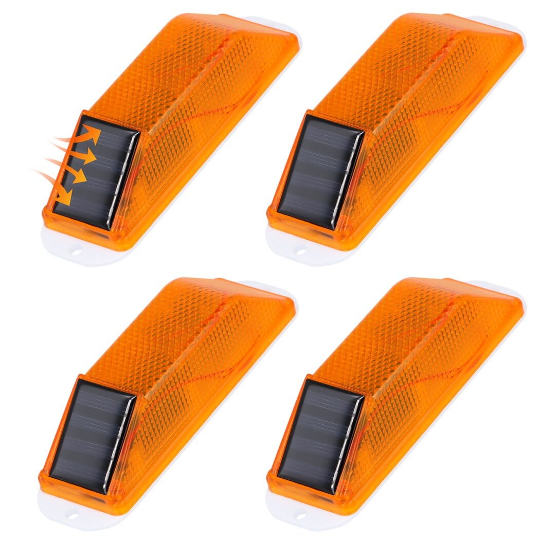 Click here for Bangcool 4 Pcs Solar Strobe Lights  Warning Light... prices