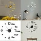 GustaveDesign Frameless Large 3D DIY Wall Clock, Modern Design Creative Mute Wall Clock for Home ...