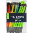 Casemate Mechanical Pencils, 0.7mm, Assorted Colors, 50-Count - Walmart.com