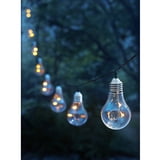 Moonrays Plug-In LED Vintage Bulb String Lights, Clear - Walmart.com
