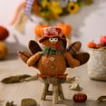 Thanksgiving Decorations Indoor 10.4inch Turkey Stuffed Animal Home ...