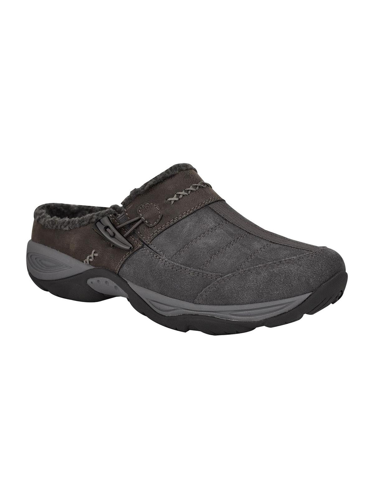 Easy Spirit Womens Efrost Leather Slip On Mules Gray 11 Medium (B,M ...
