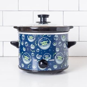 Star Wars Themed 2-Quart Slow Cooker with 3 Cook Settings and Removable ...