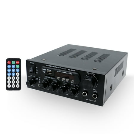 KS33BT Digital Audio Player BT Power Amplifier LCD Display BT Amplifier ...