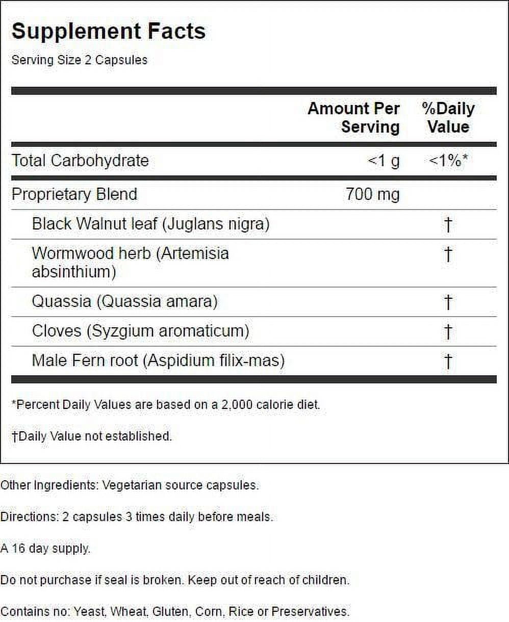 Kroeger Herb Wormwood Combination 100 Veg Caps Nepal | Ubuy