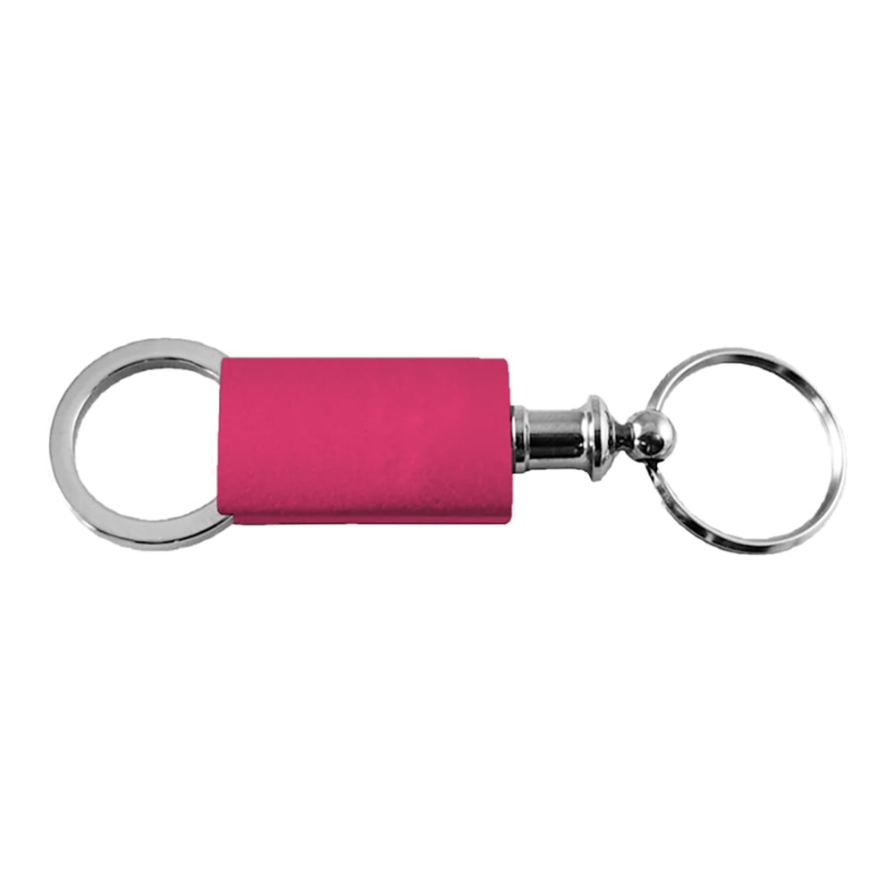 Au-TOMOTIVE GOLD Blank Pink Anodized Aluminum Valet Key Fob - Walmart.com