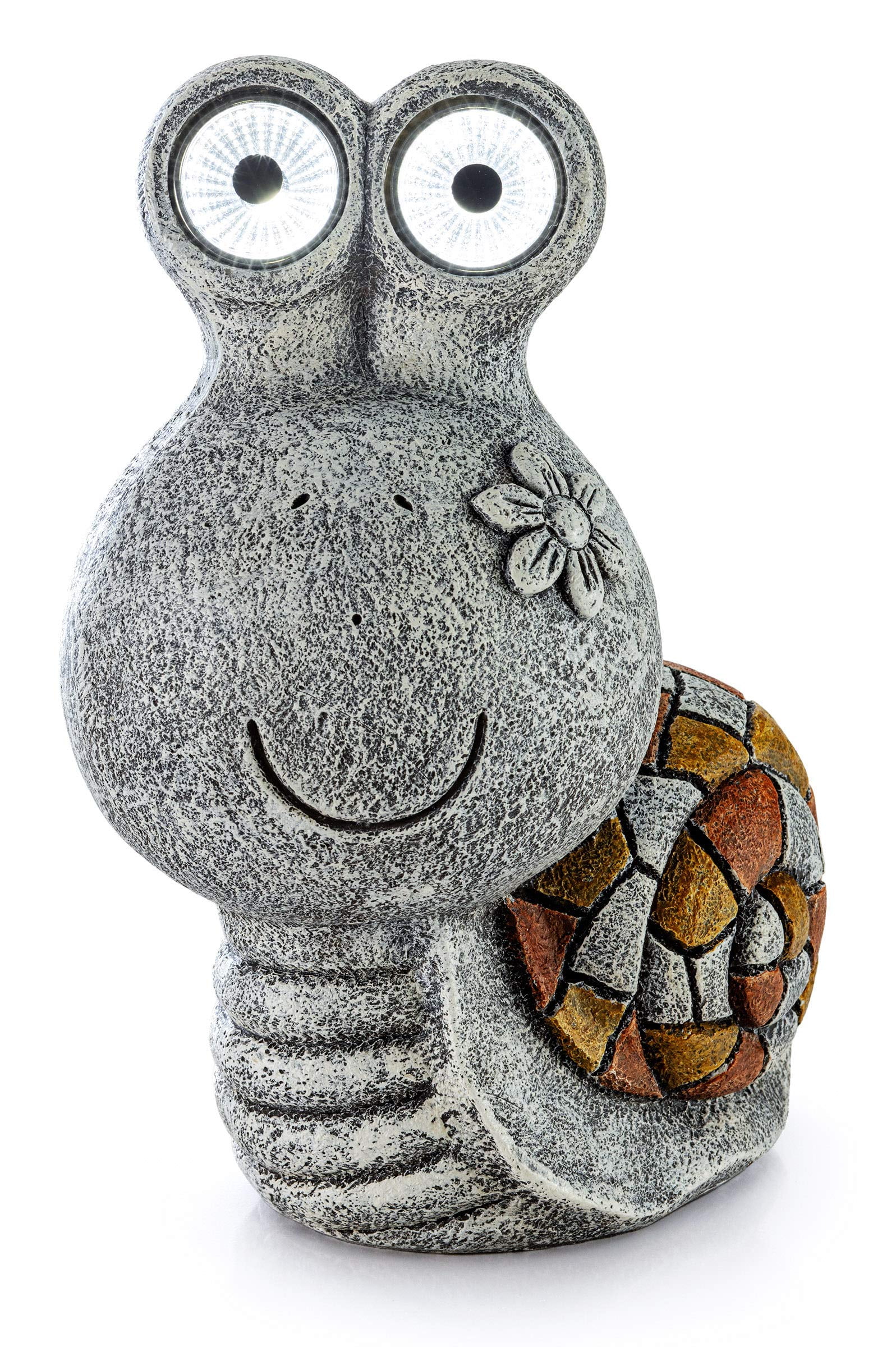 Dawhud Direct | Vp Home Snail Solar Powered Led Outdoor Decor Garden ...