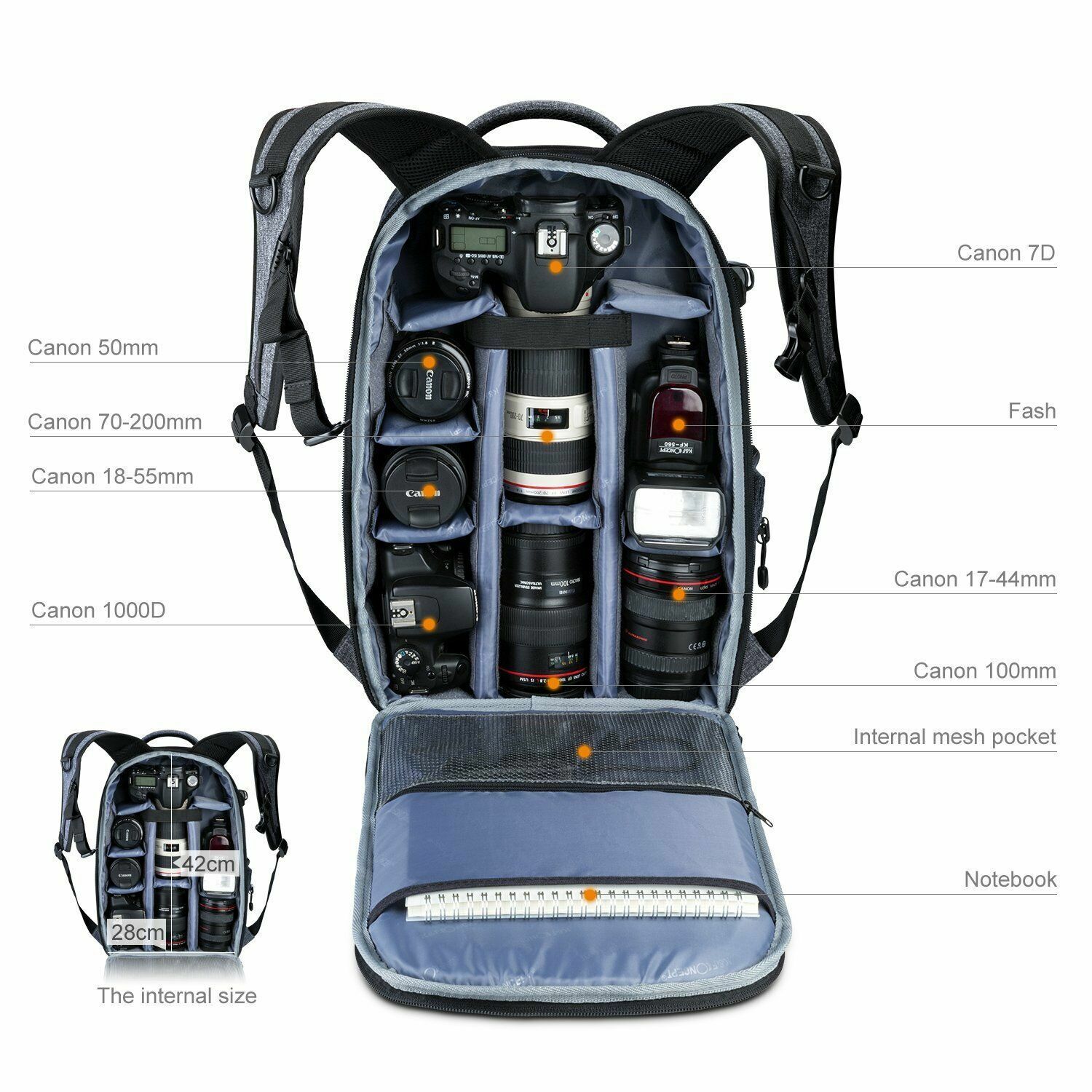 Quick Access DSLR Hard Shell Camera Case with Molded EVA Protection ...