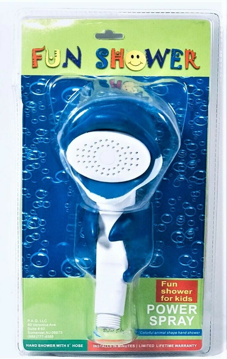 Fun Shower Power Spray for Kids - Blue - Walmart.com