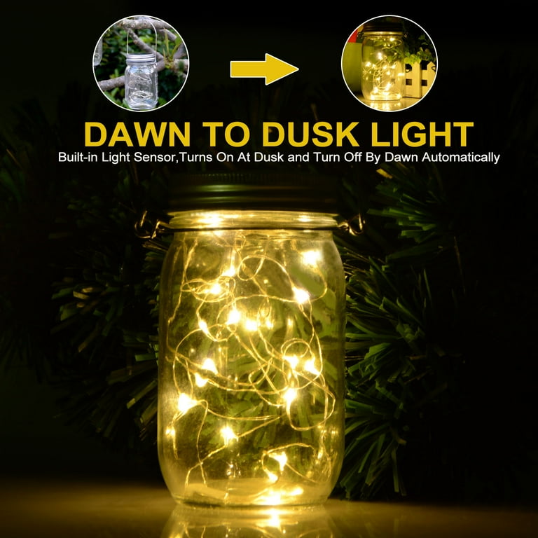 Walmart Solar Jar Lids