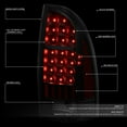 DNA Motoring For 05-15 Toyota Tacoma Full LED Black Smoked Tail light ...
