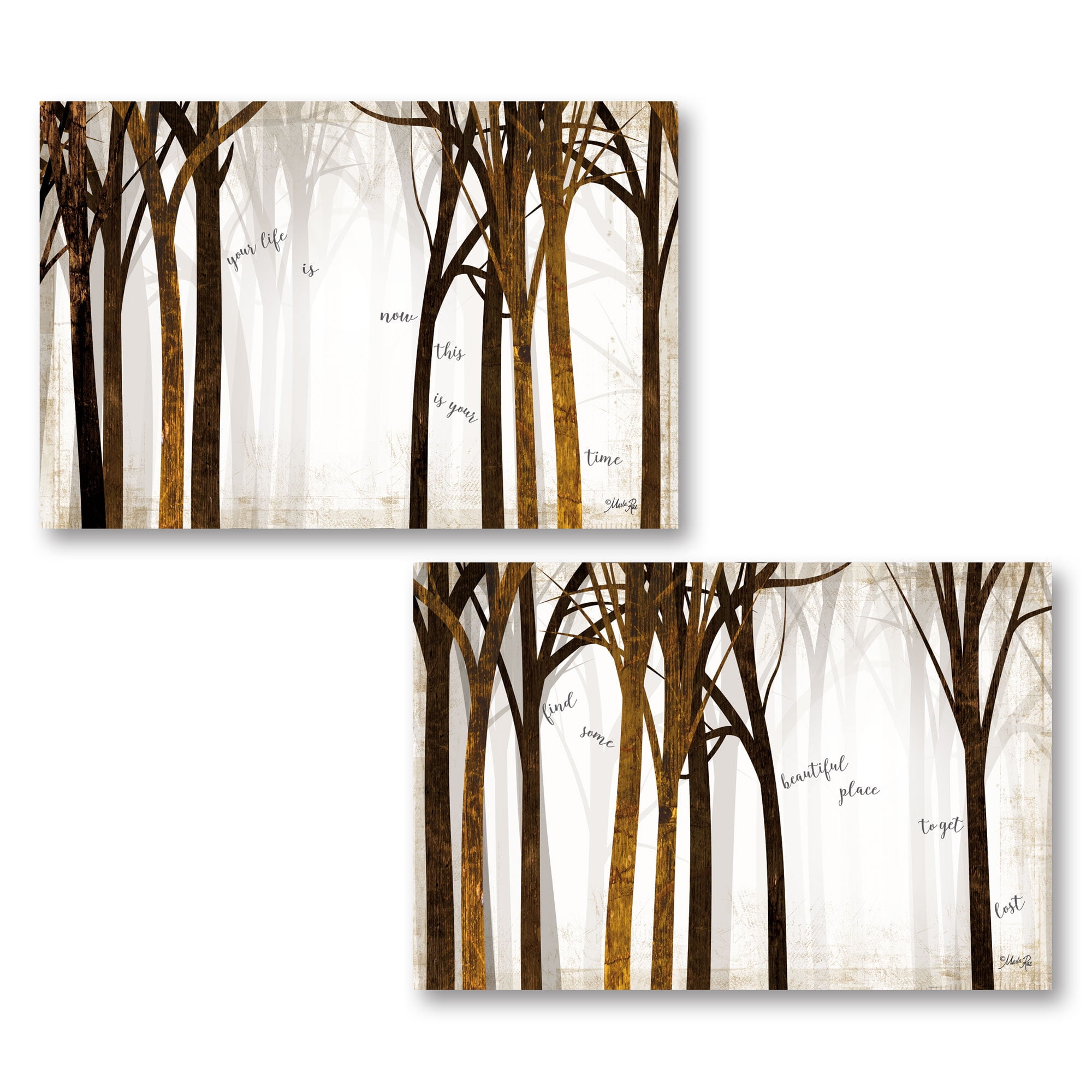 Gango Home Decor Contemporary Beautiful Place & This is Your Time by ...