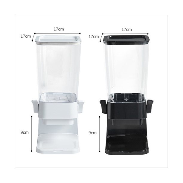 Qtmnekly Dispenser Indispensable Dry Food Storage Grid Grain Storage ...