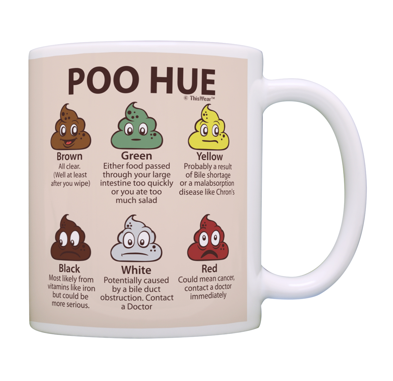 ThisWear Nurse Practitioner Gift Funny RN Gifts Poo Hue CNA 11 ounce ...