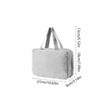 4 Fold Hanging Dry Wet Separation Toiletry Bag, Multi-Color Portable ...