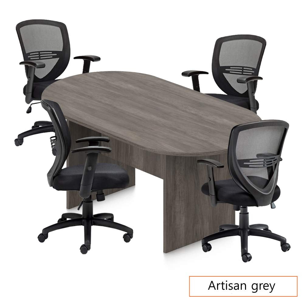 GOF 6FT, 8FT, 10FT Conference Table Chair (G11320B) Set, Cherry ...