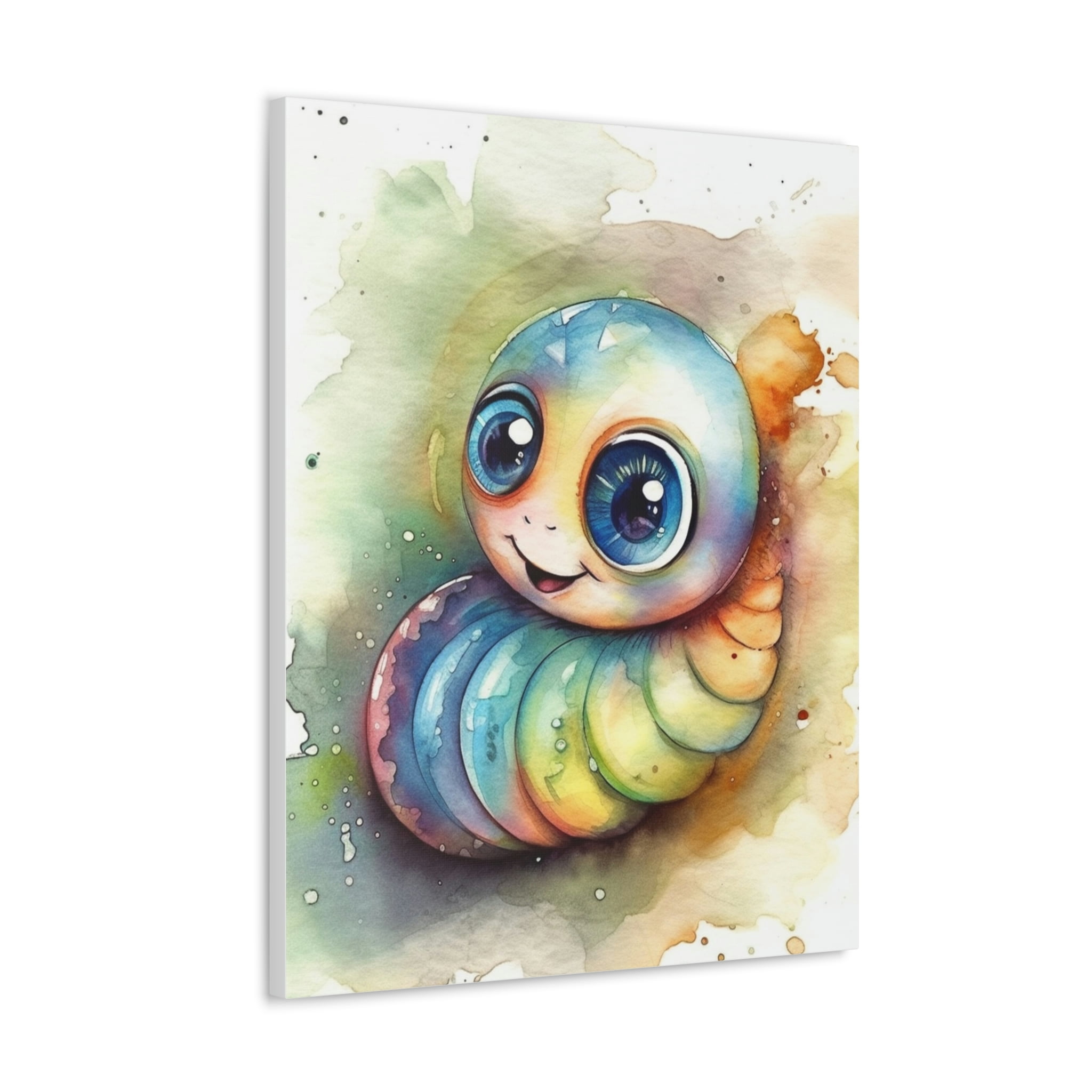 Watercolor Worm Painting 2 - Nursery Collection - Bedtime Stories ...