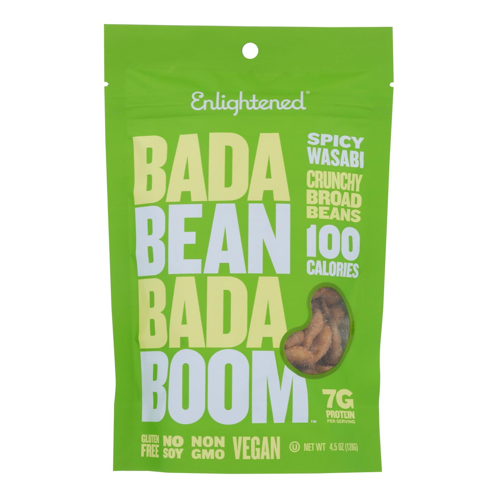 Bada Bean Bada Boom - Crunchy Beans Spicy Wasabi - Case Of 6-4.5 Oz ...
