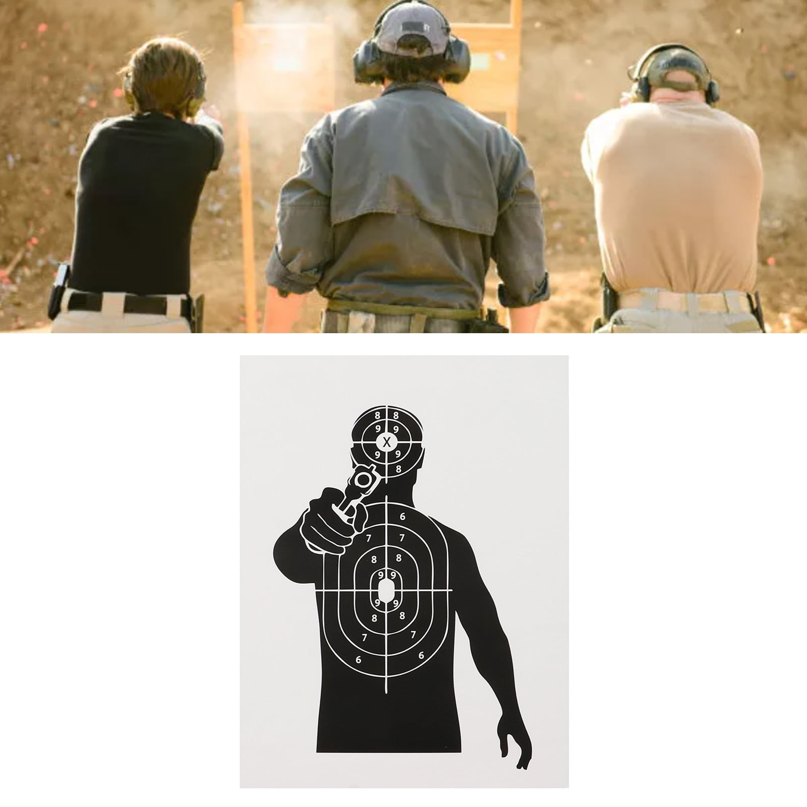 Human Shooting Targets To Print