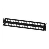 Black Box JPM385A Rackmount Fiber Panel 1U Loaded with Single-Mode ...