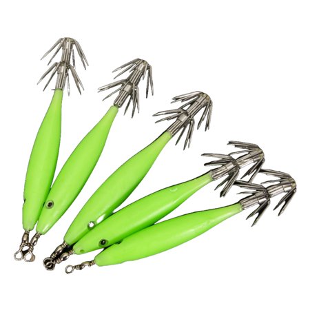 wuaynoat 5 Pieces Fishing Lure 8cm ABS No Decoupling Streamline ...