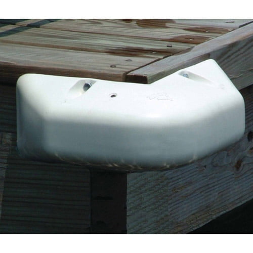 Taylorock Pro Heavy-Duty Vinyl Lock Bumper, 4"D x 5"H, White - Walmart.com