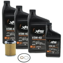 BRP 779257 Can-Am 4T 0W-40 Full Synthetic XPS Oil Change Kit OEM Ski ...