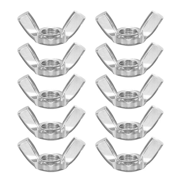 Brass Wing Nuts, M12 Butterfly Nut Hand Twist Tighten Fasteners for ...