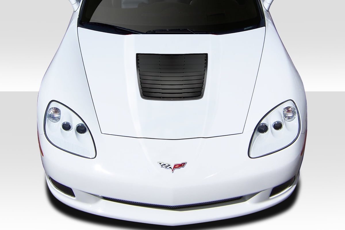 2005-2013 Chevrolet Corvette C6 Duraflex GTV Hood Vent - 1 Piece ...