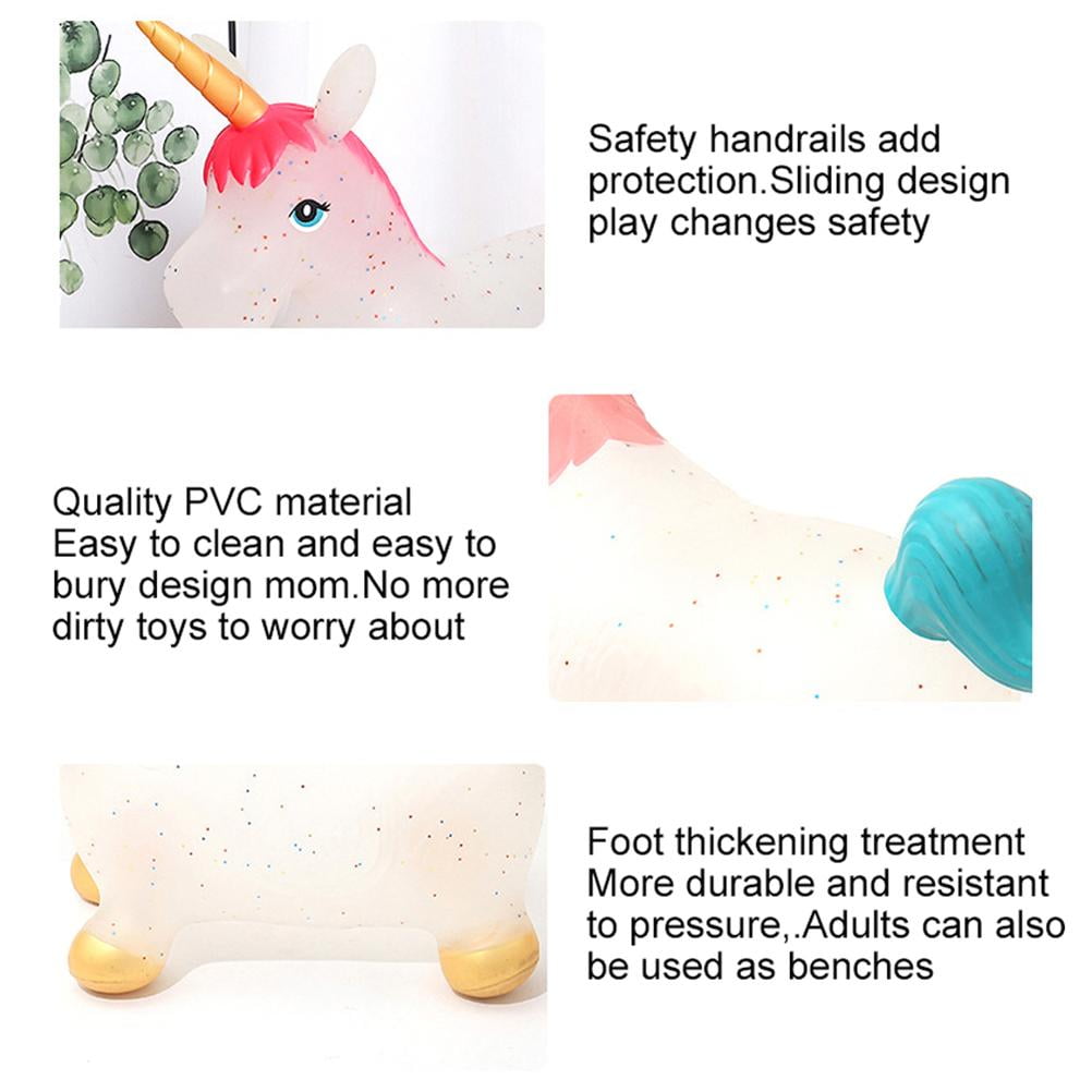 Click here for Estink Horse Bouncy Inflatable Animal Ride On Toy... prices