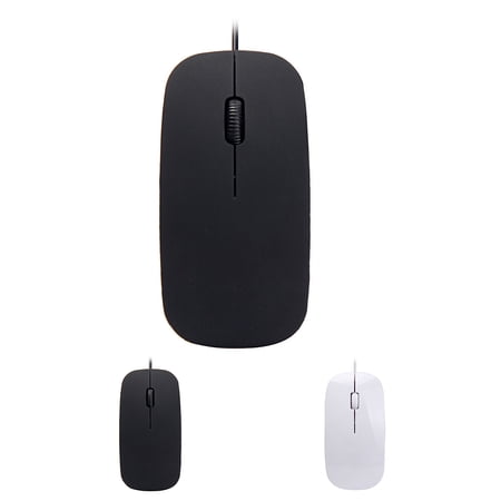 facefd Wired Ultra-thin Mini Mouse Desktop wired mouse Computer Laptop ...